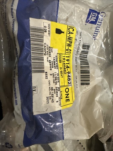 2x Genuine GM 19149482 Seat Belt Buckle Covers Grey | eBay