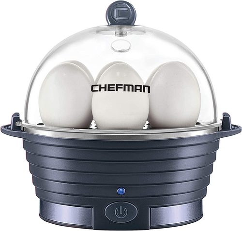 Electric Egg Cooker Boiler, Rapid Poacher, Food & Vegetable Steamer ...