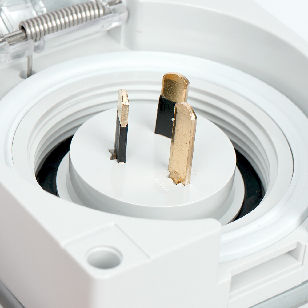 10Amp Power Inlet for Caravan Motor home IP66 250V 1Ph Electrical ...