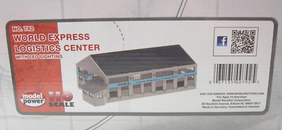 Menards ~ HO Scale Model Power World Express Logistics Center (Building ...