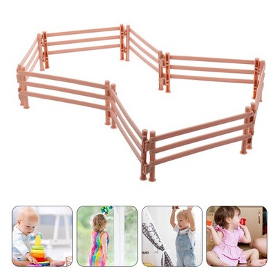 30 Pcs Kids Play Area Fencing Accessory Short Plastic Garden Small ...