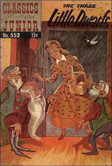Classics Illustrated Junior #552 (3rd) GD; Famous Authors | low grade ...