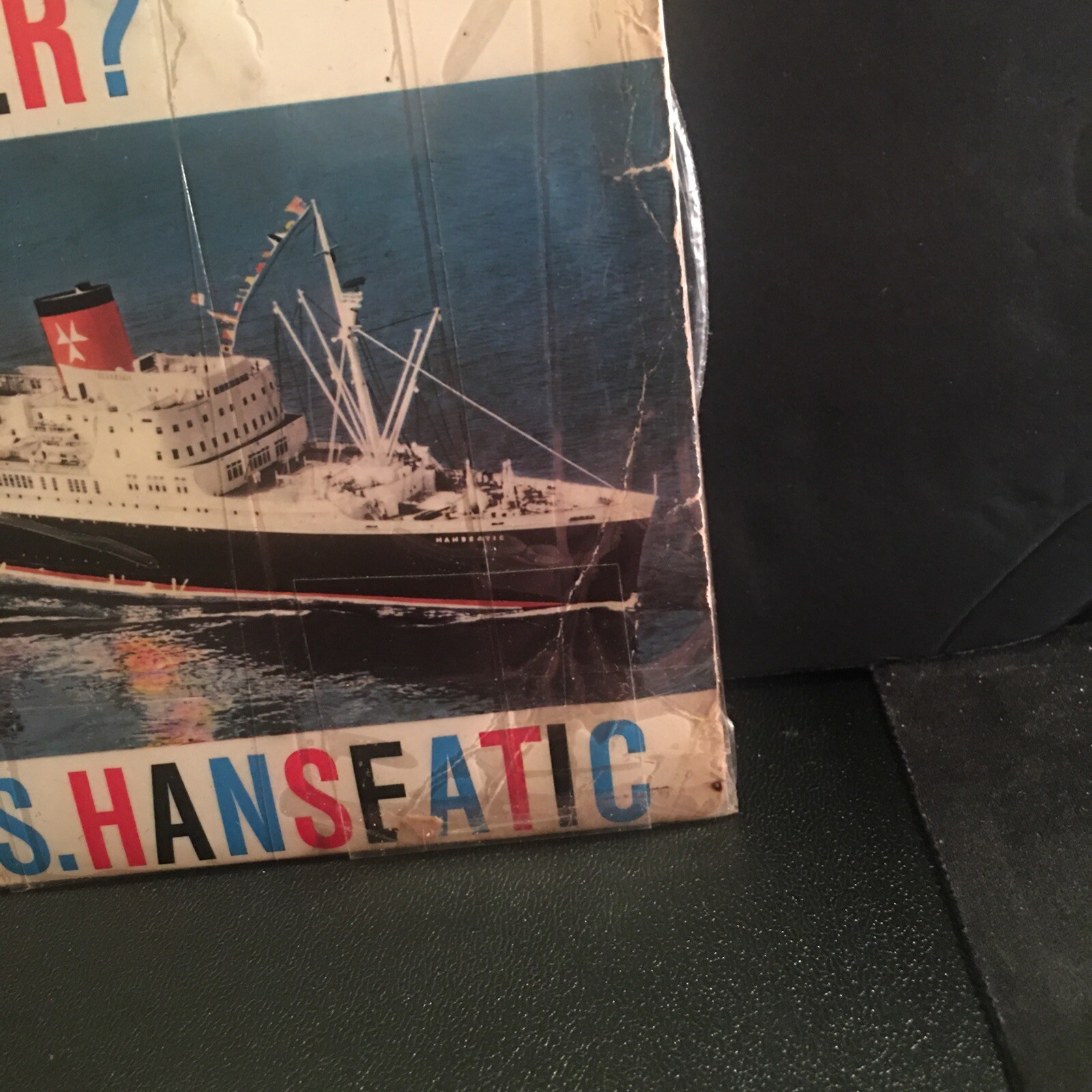 DO You Remember S.S. HANSEATIC 45 RECORD 2 One English One German ...