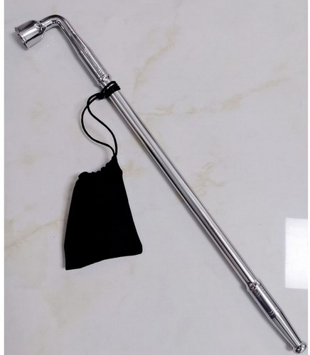 china 24" Long Stainless Steel Smoking Pipe Martial Arts Kung Fu ...