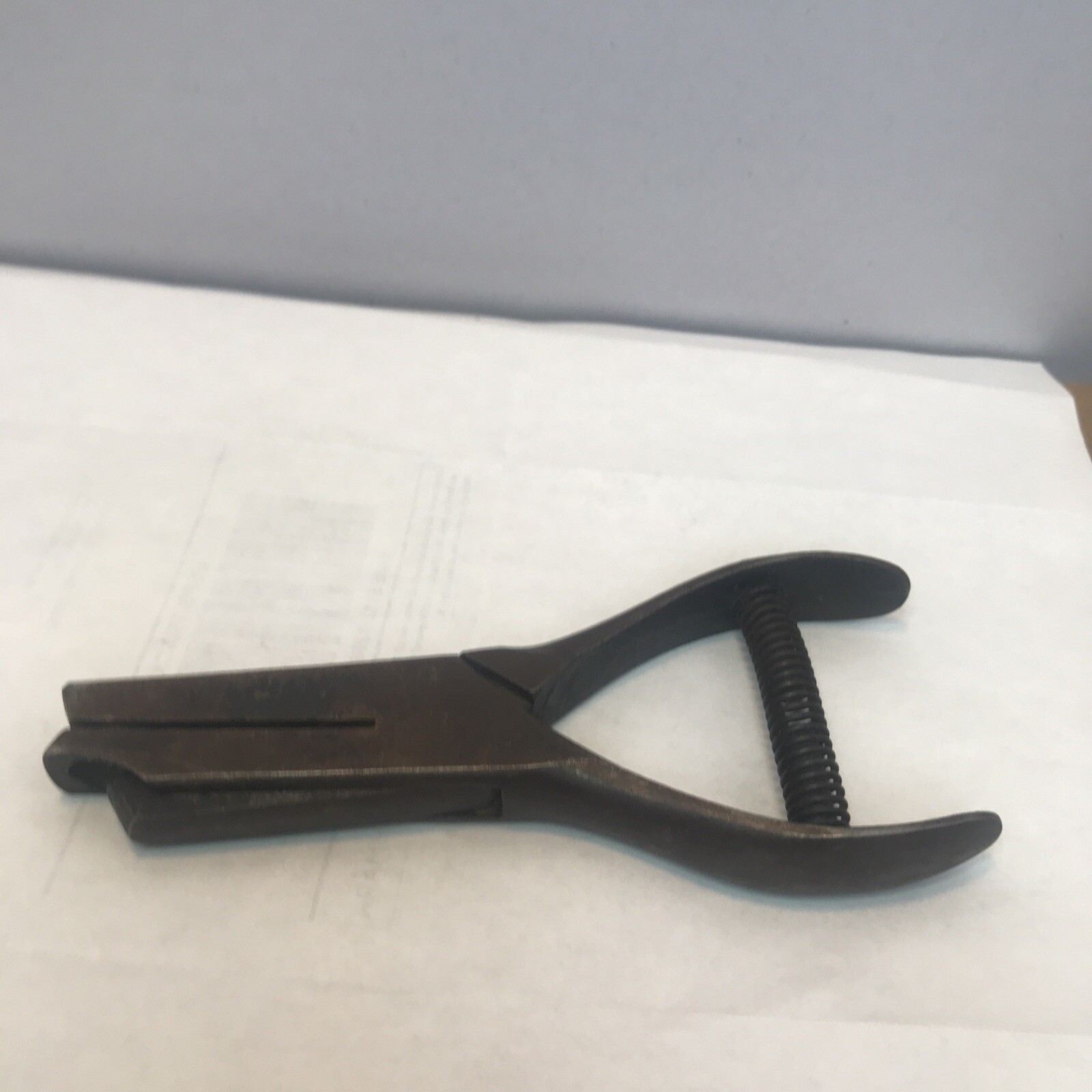 Vintage Railroad Train Conductor Ticket Hole Punch #44 Works And Looks ...