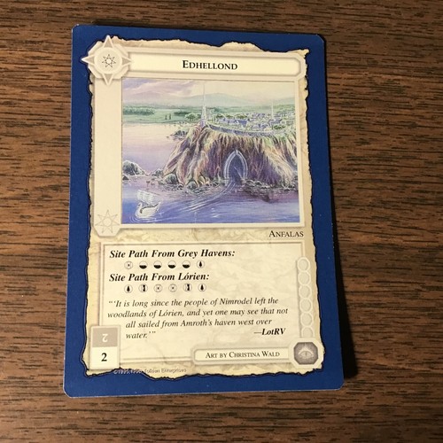 Edhellond - The Wizards - Middle Earth CCG - MECCG Unlimited Blue ...