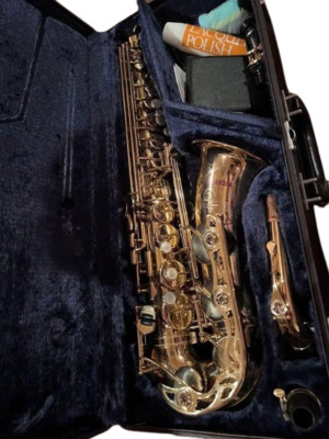YAMAHA YAS-62 First Alto Saxophone Purple Logo Very Good | eBay
