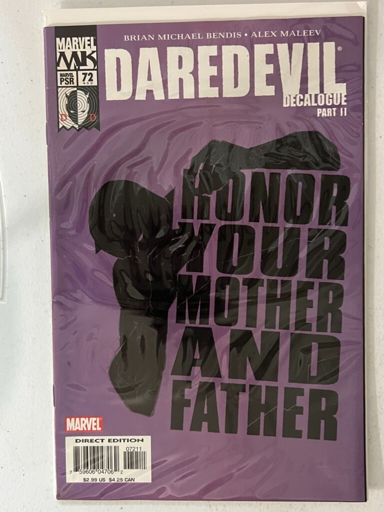 Marvel Knights: Daredevil #72 - Decalogue Part II - June 2005 ...