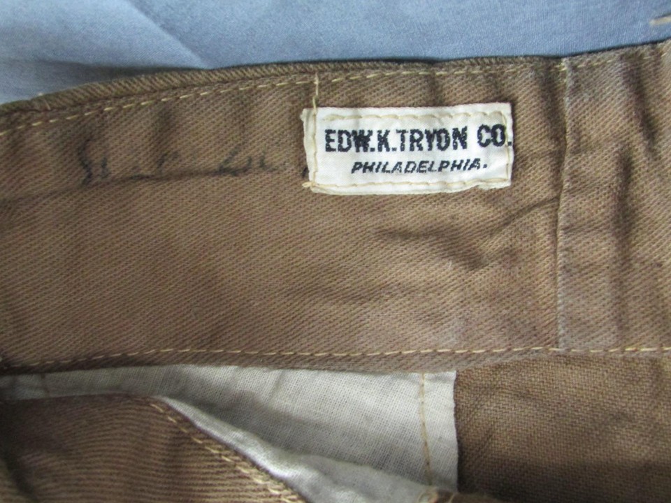 Vintage 1900s Edw.K.Tryon Basketball Gym Shorts Cotton Twill Padded Hips Antique | eBay
