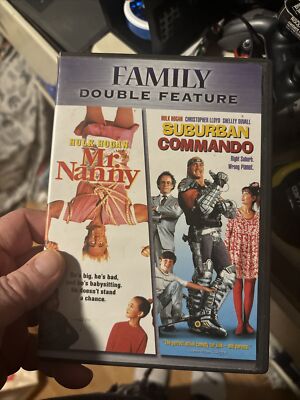 Mr. Nanny & Suburban Commando DVD Hulk Hogan Double Feature HTF OOP ...