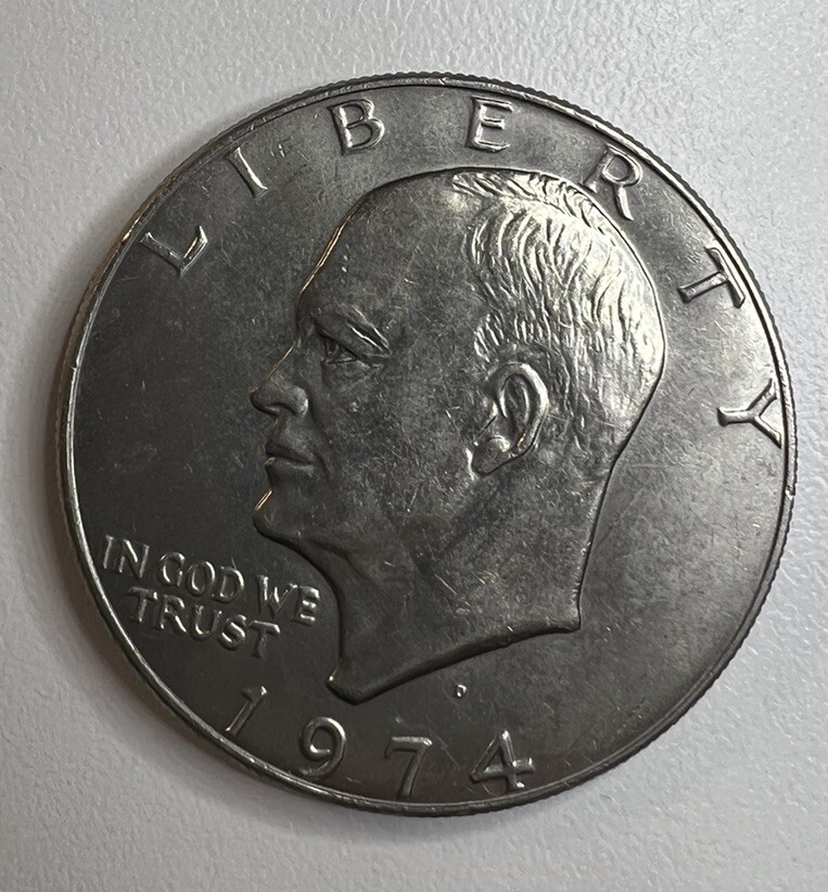 1974-D Eisenhower Ike Liberty One Dollar $1 Coin US Circulated | eBay
