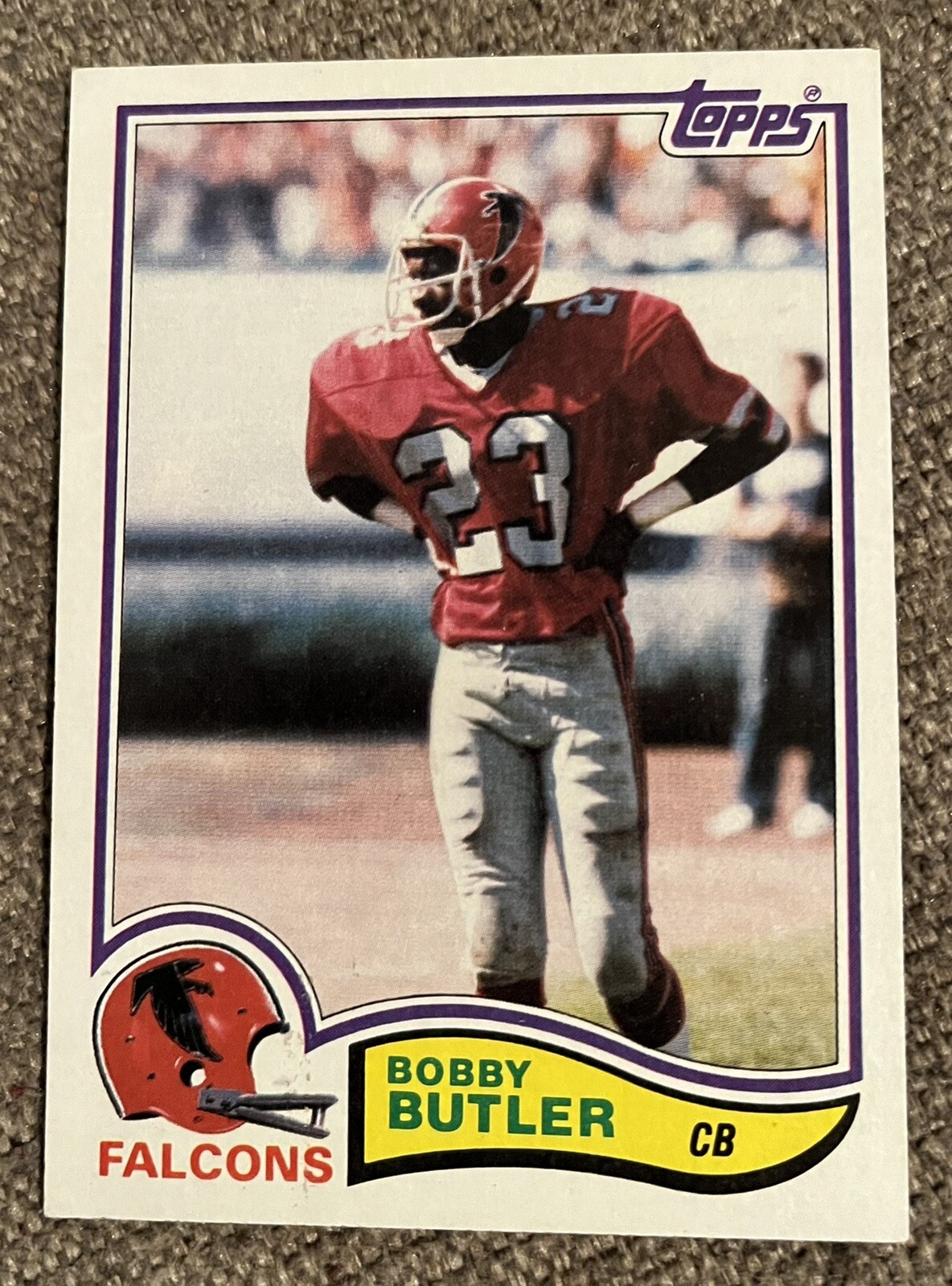 1982 Topps Bobby Butler Rookie Atlanta Falcons #276 | eBay