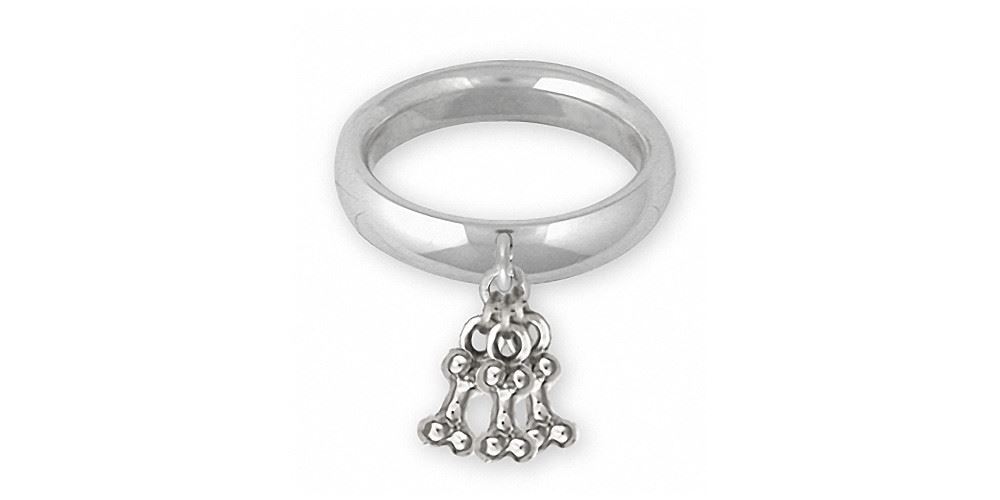 Dog Bone Ring Jewelry Sterling Silver Handmade Dog Ring 1502-CR | eBay