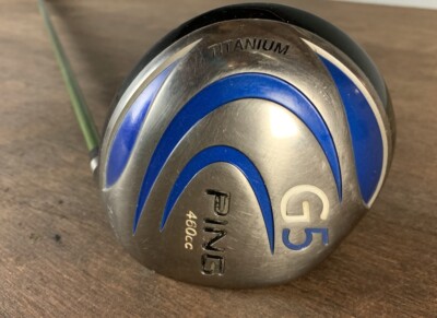 PING G5 10.5* 460cc DRIVER REGULAR FLEX ALDILA 65 GRAPHITE SHAFT RH 45. ...