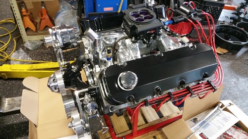 BBC 454/ 496 STROKER EFI CHEVY TURN KEY ENGINE ALUM HEADS 639+HP ...