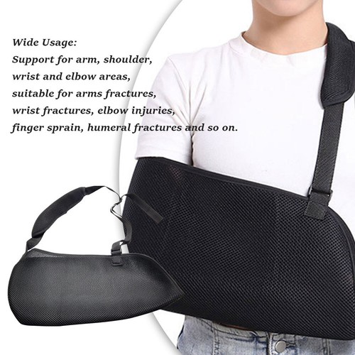 Adjustable Strap Adult Sprain Support Shoulder Injury Arm Sling Broken ...