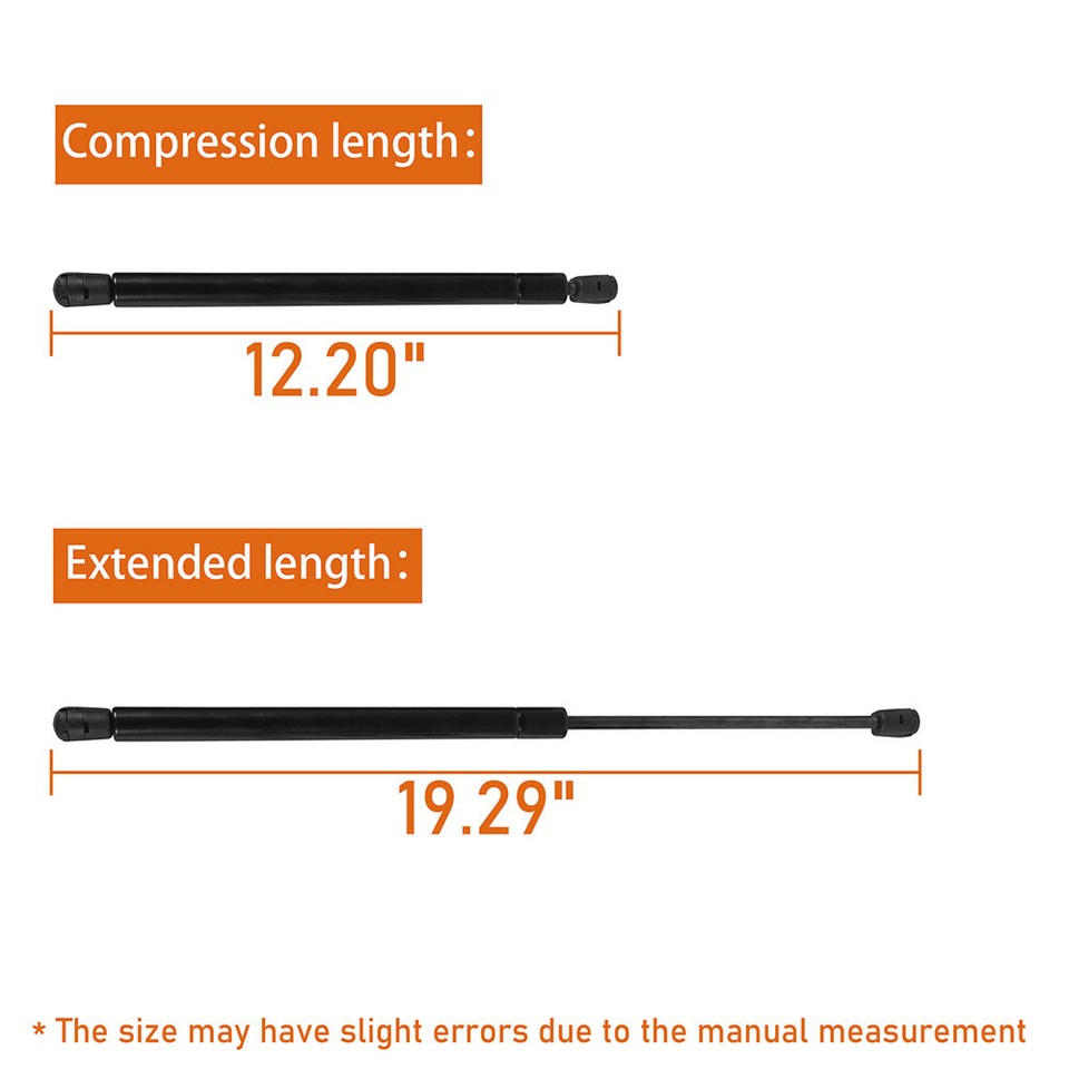 Fit Jeep Wrangler TJ 1997-2006 Hood Lift Supports Kit Assist Hydraulic ...