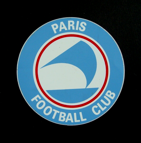 autocollant, sticker - PFC - PARIS FOOTBALL CLUB ( diamètre : 9 cm ...