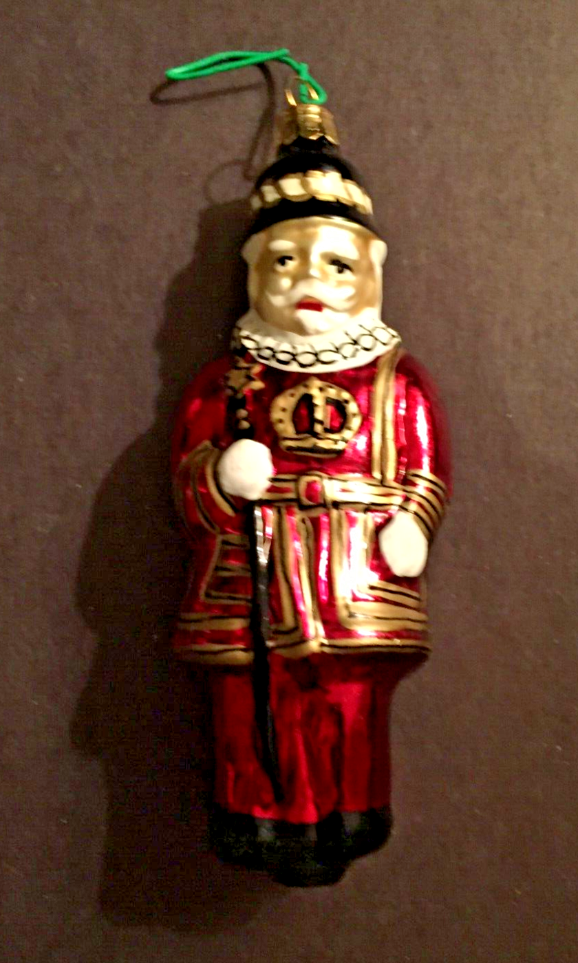 Herrod's Royal Guard BEEFEATER Christmas Ornament | eBay