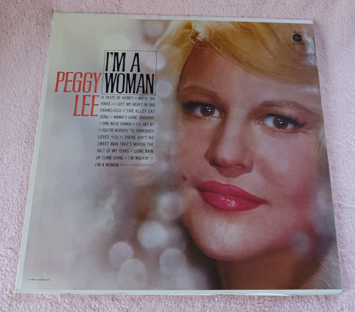 Peggy Lee I'm A Woman LP Capitol Mack The Knife A Taste Of Honey I'm ...