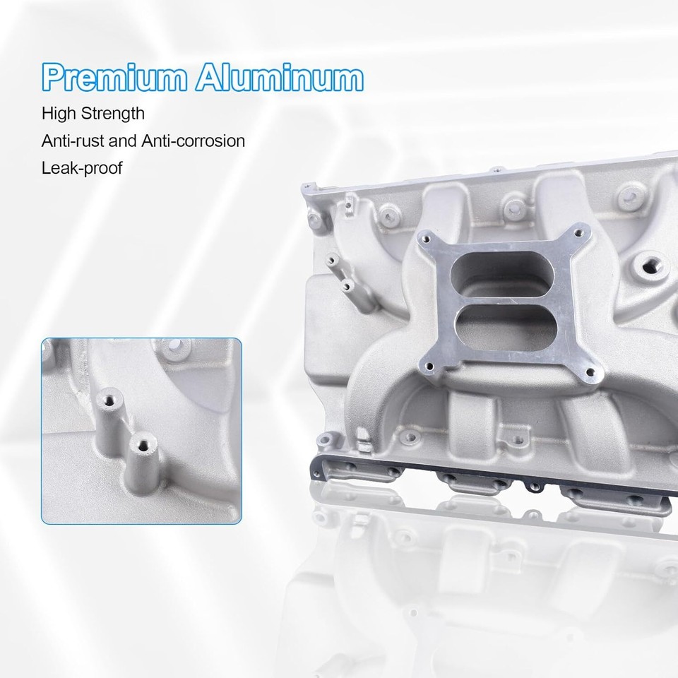 Aluminum Intake Manifold For Ford 352 360 390 406 410 427 & 428ci FE V8 ...