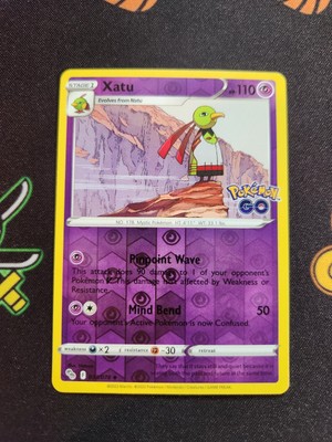EXACT CARD PICTURED Xatu Pokemon TCG Pokemon Go Set 033 /078 Eng ...