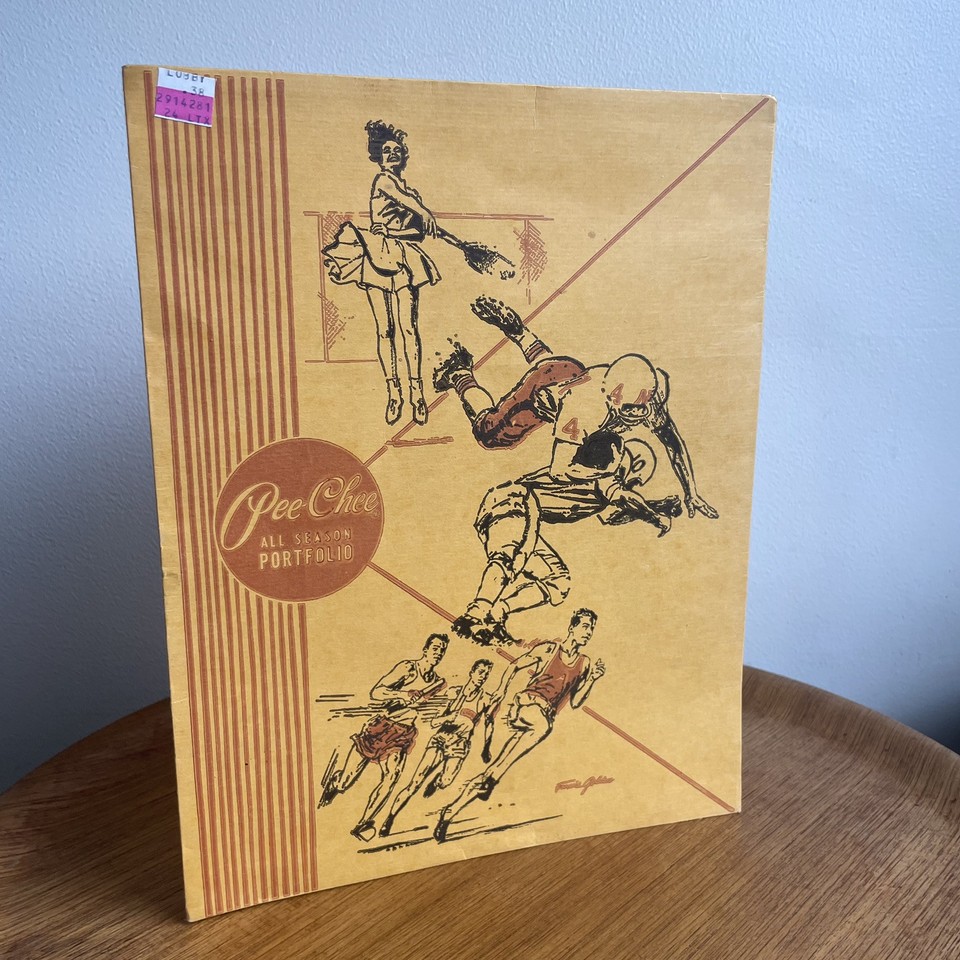 Vintage Original 80's Pee Chee Homework All Season Portfolio No. 33170 ...