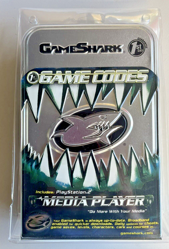GameShark Game Codes & Media Player PlayStation 2 PS2 - Brand New ...
