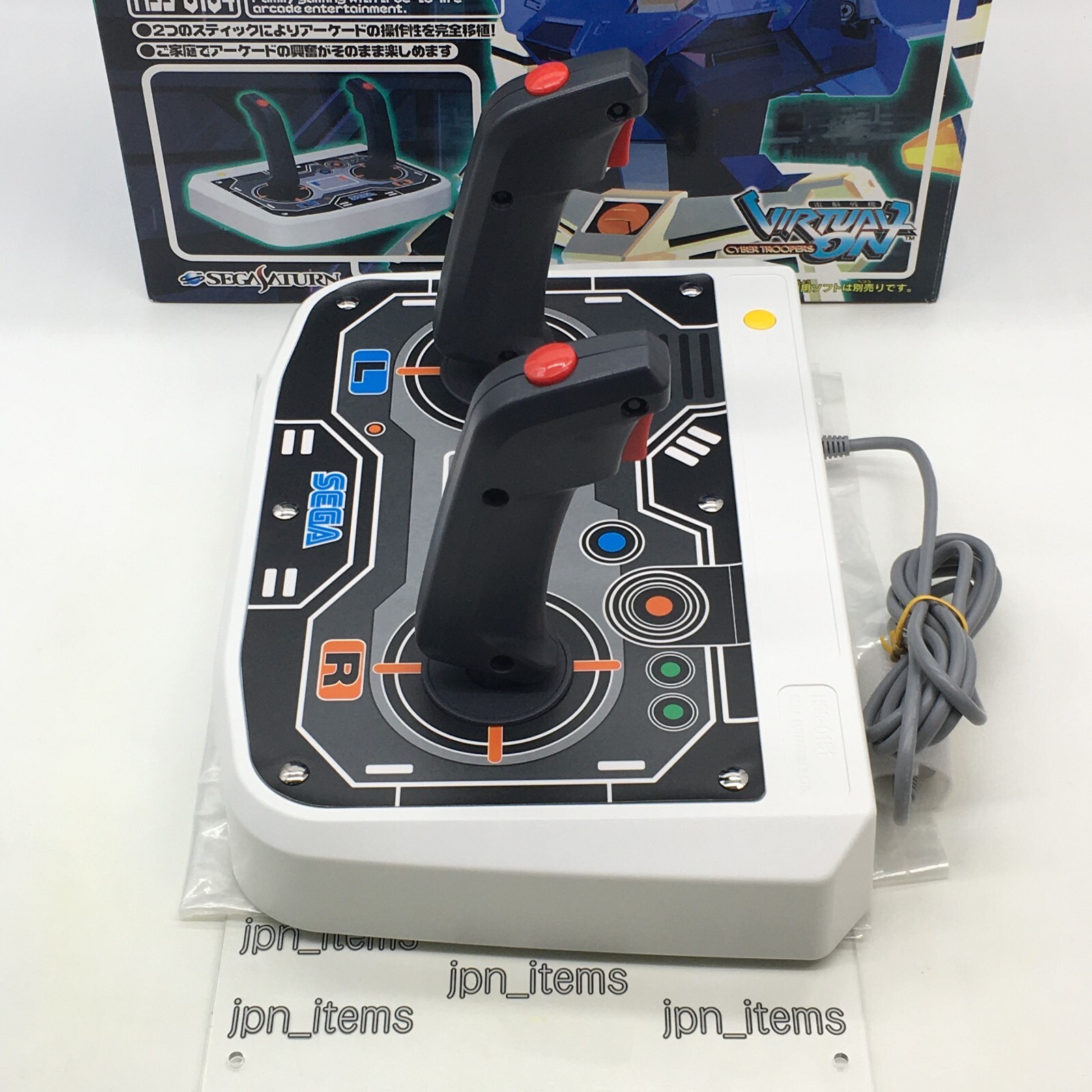 SEGA Saturn SS TWIN-STICK Twin stick HSS-0151 1996 Open Box Unused From ...