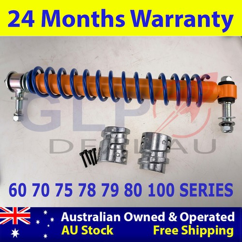 Return to Centre Steering Damper Stabiliser Kit for Landcruiser BJ70 73 ...