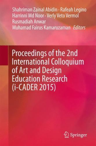 Proceedings of the 2nd International Colloquium of Art and Design ...
