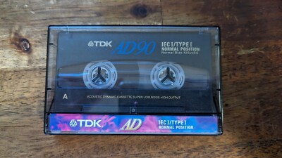 NEW open TDK AD90- CASSETTE TAPE | eBay