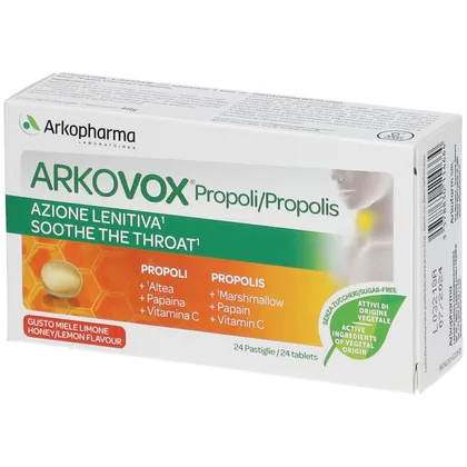 Arkovox Propolis Arkopharma 24 Comprimés Miel Citron | eBay