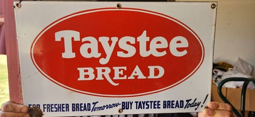 Taystee Bread Sign | eBay