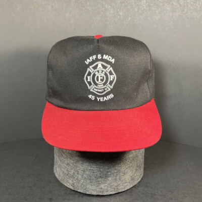 IAFF Firefighters and MDA Snapback Hat Ball Cap USA District 12 1999 45 ...
