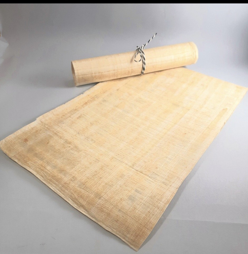 Egyptian Papyrus blank paper Handmade Sheets for Art Projects ...
