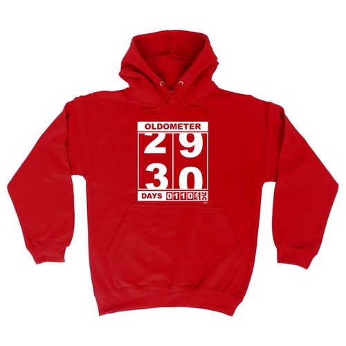 Oldometer Birthday 29 30 Novelty Mens Womens Clothing Gift Hoodies ...