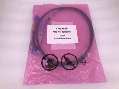 40G 1.5M Copper High Speed Stack Cable New AHSI P/N 603020008 40G 1.5M ...