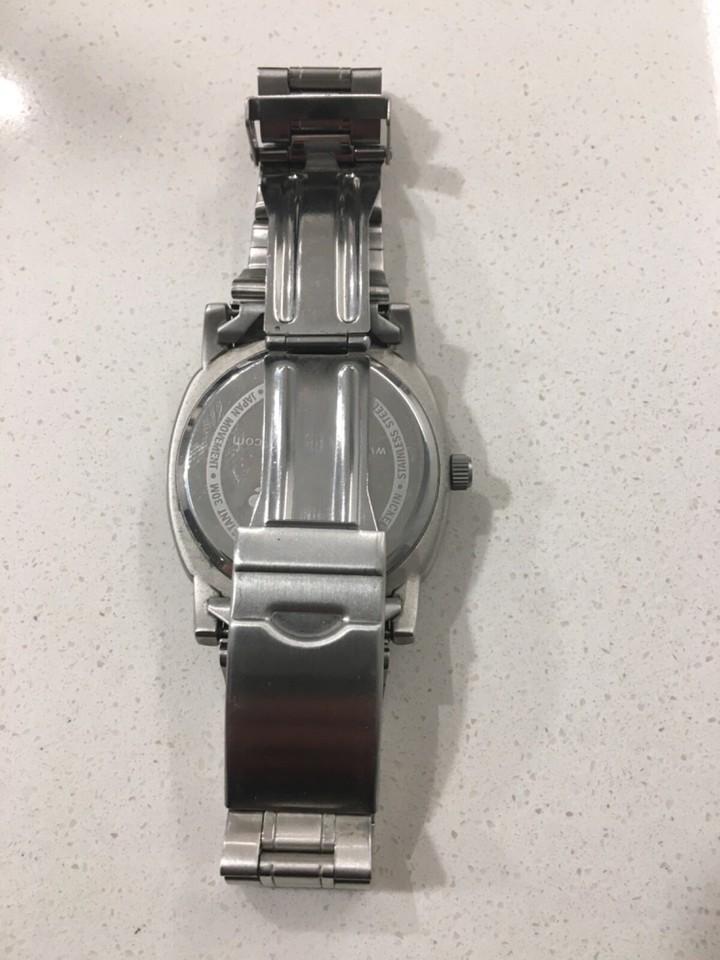 Roots Men's Watch RS101 Stainless Steel Water Resistant Original ...