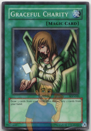 Graceful Charity SDP-040 Super Rare Unlimited MP Yugioh | eBay