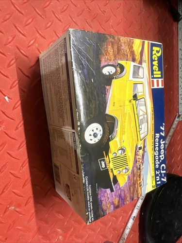 Revell '77 Jeep 1977 CJ-7 Renegade 1:24 2’n 1 Model Kit Open Box Sealed ...