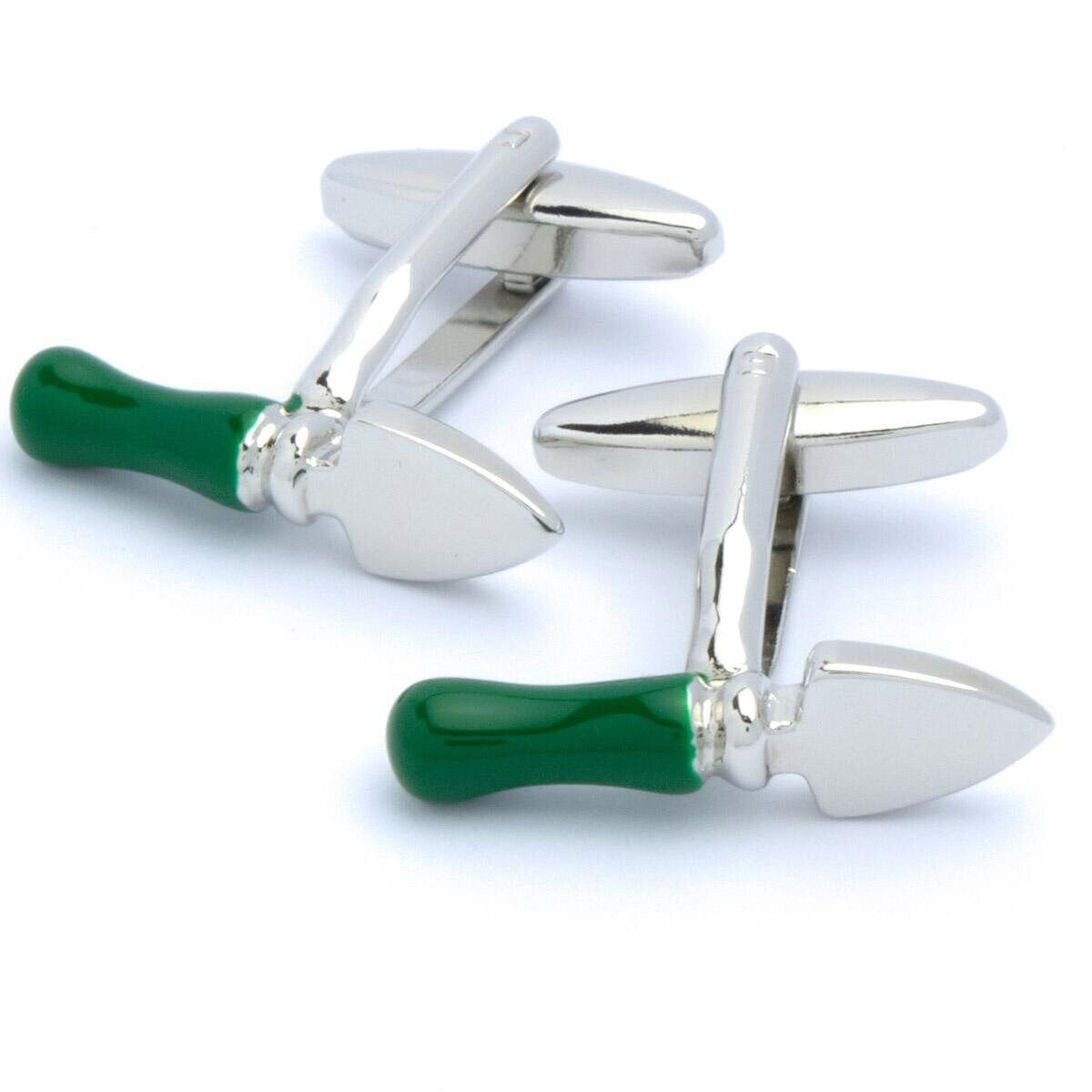 Cufflinks - Vegetable Garden Tools Scoops Green | eBay