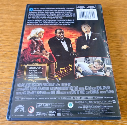 The Five Pennies (DVD, 2005) Danny Kaye 97360582345 | eBay