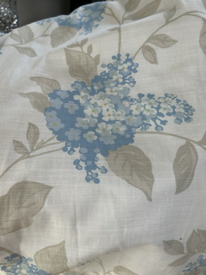 LOVELY VINTAGE LAURA ASHLEY HYDRANGEA CURTAINS | eBay UK