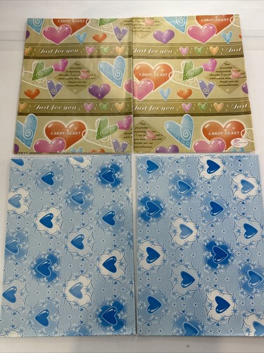 2 X 2 Patterns Birthday Anniversary Gift Wrap Wrapping Paper Sheets ...