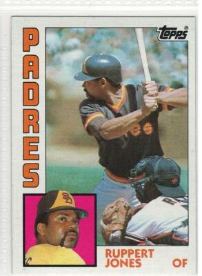 Ruppert Jones 1984 Topps Baseball #327 Padres | eBay