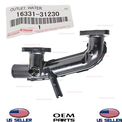 Genuine OEM Water Outlet 2016-2024 Toyota 3.5L Lexus *See List 16331 ...