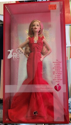 Barbie - Go Red for Women - American Heart Association - 2007 - NRFB ...