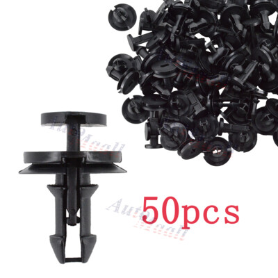 50pcs Front Bumper Clips For 9mm Hole GMC Sierra Chevy Silverado 1500 ...