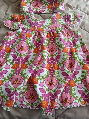 Vera Bradley Dress & Hat Size 3-6 M | eBay